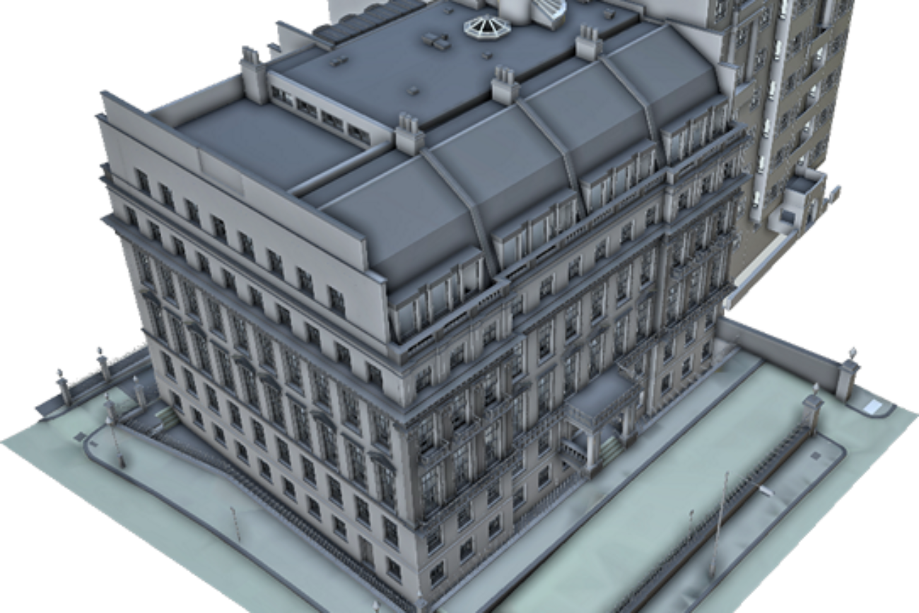 Central London mansion – BIM model | 3Deling – Experts in 3D Laser ...