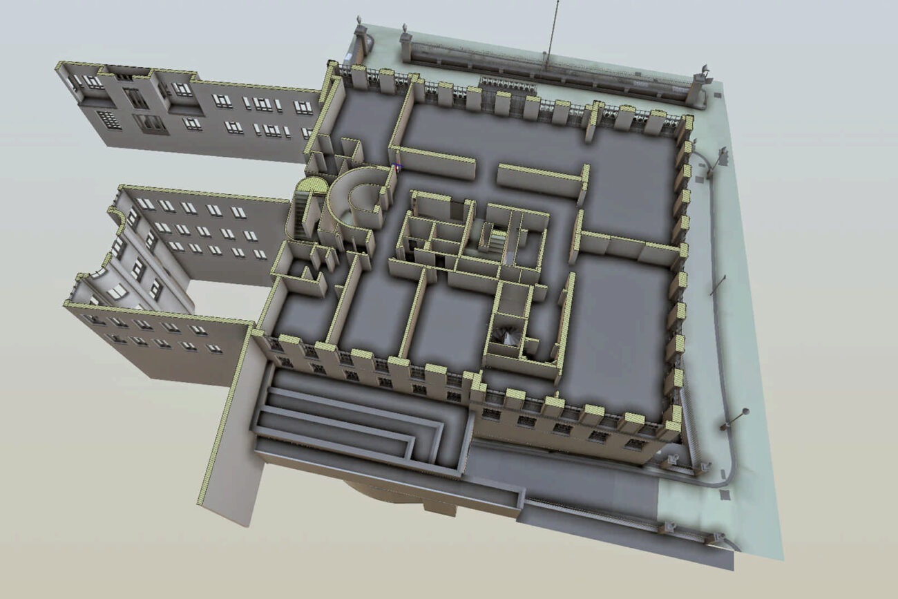 Central London mansion – BIM model | 3Deling – Experts in 3D Laser ...