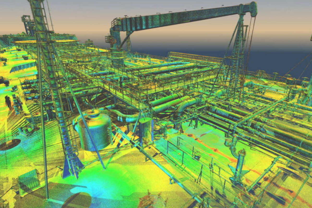 Albatros oil tanker - 3Deling - Experts in 3D Laser Scanning and Point Cloud Processing