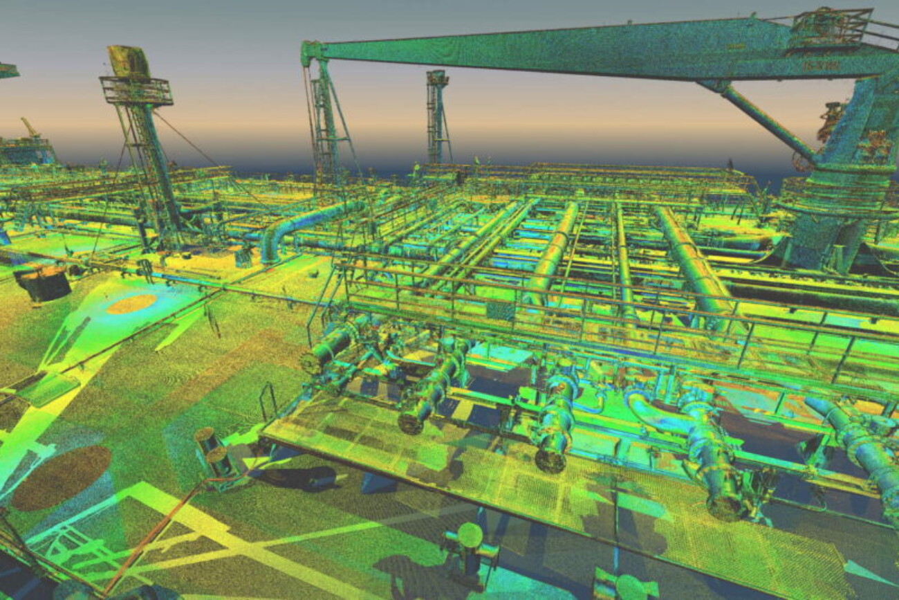 Albatros oil tanker - 3Deling - Experts in 3D Laser Scanning and Point Cloud Processing