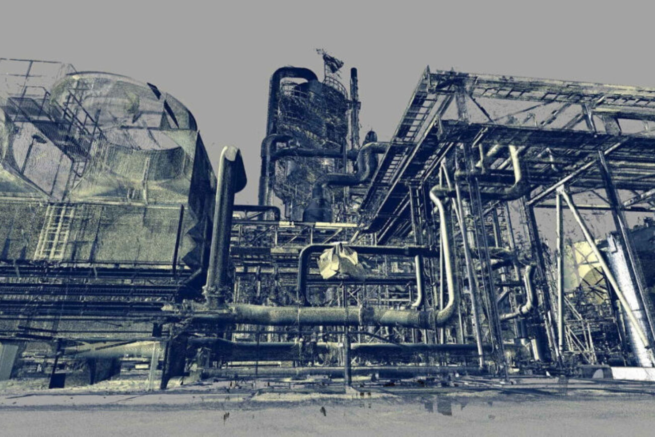 Netherlands chemical site - 3Deling - Experts in 3D Laser Scanning and Point Cloud Processing