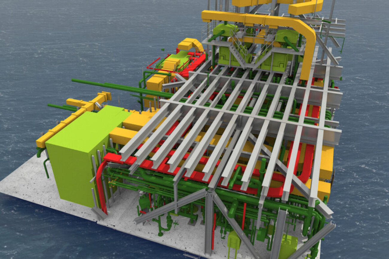 Oil Platform of the Russian Coast - 3Deling - Experts in 3D Laser ...